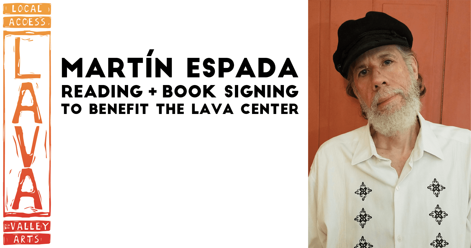 Martín Espada reading & book signing- to benefit The LAVA Center ...